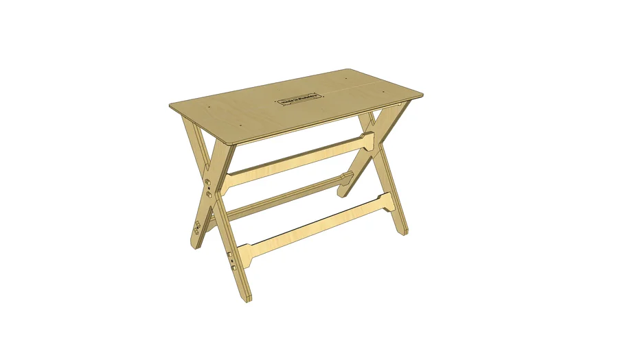 SketchUp X Table | 3D Warehouse
