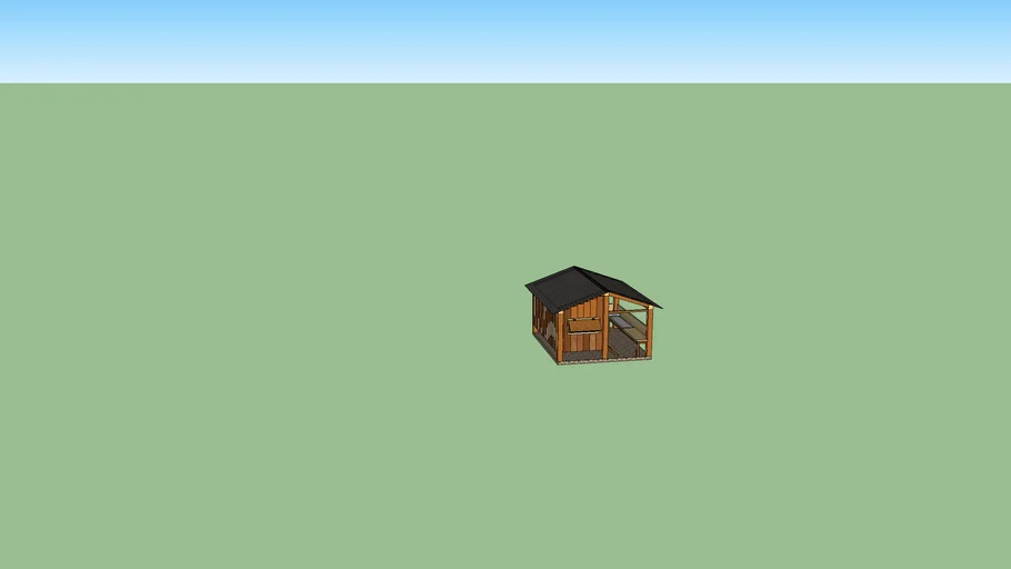 Wooden House | 3D Warehouse