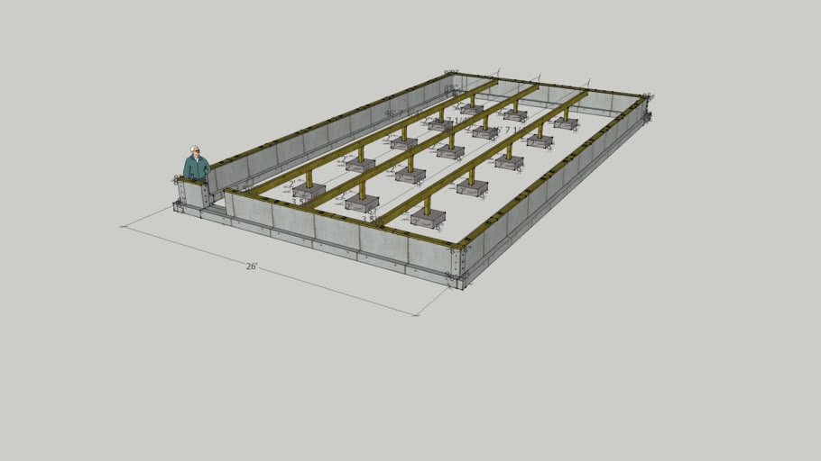 POST AND BEAMS | 3D Warehouse