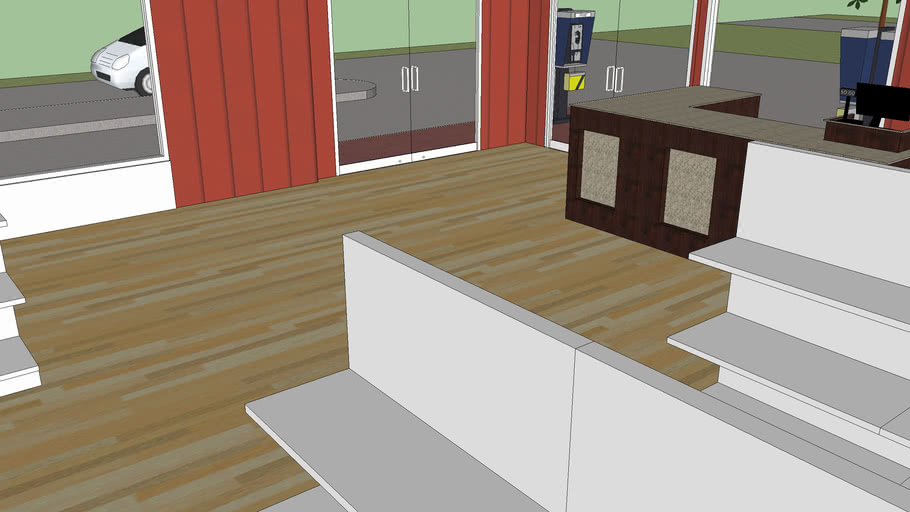 Chevron Station. | 3D Warehouse