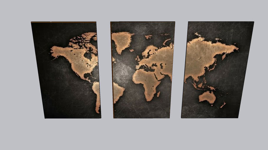 Map Art | 3D Warehouse