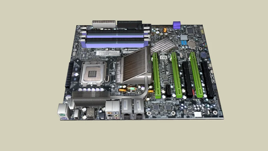 EVGA 780i 132-CK-NF78-A1 | 3D Warehouse