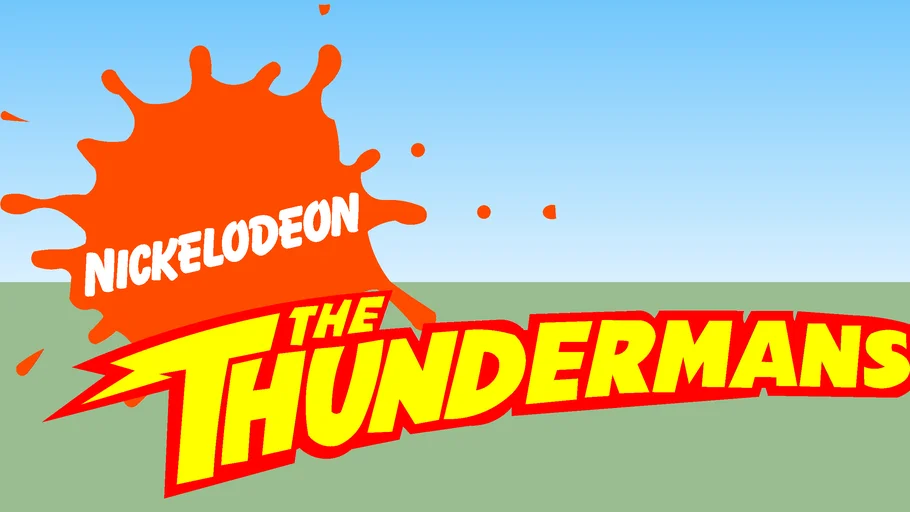Nickelodeon's The Thundermans Logo | 3D Warehouse