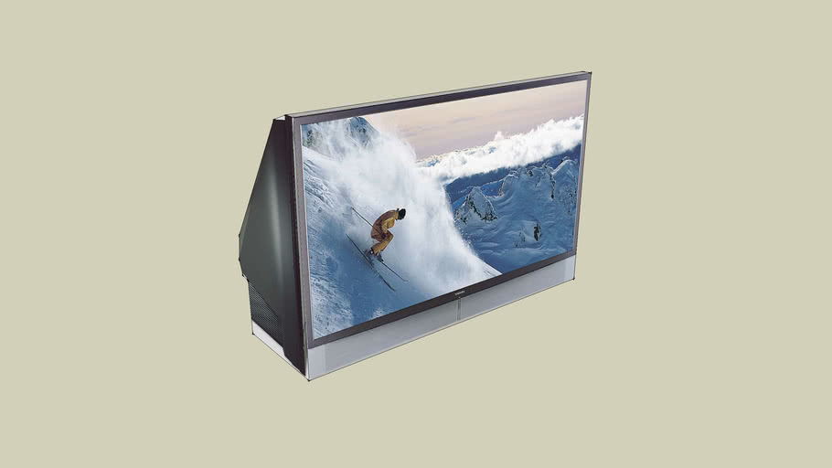 72 inch DLP projection TV | 3D Warehouse