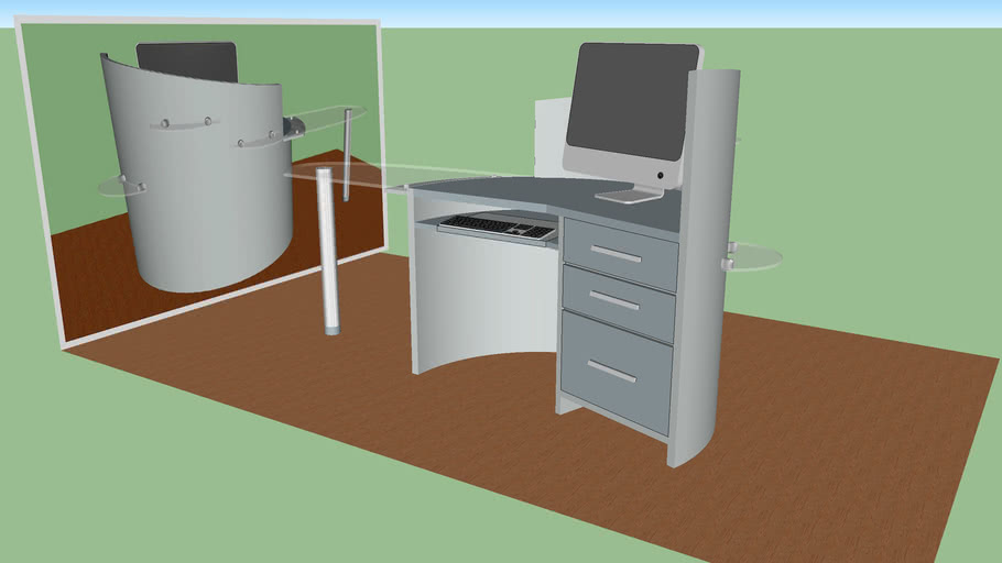 Poste informatique 01 | 3D Warehouse