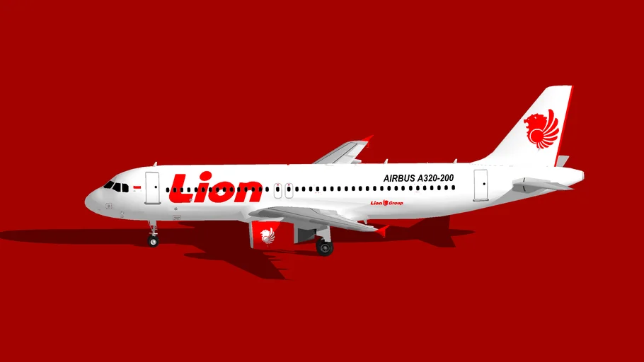 Lion Air Airbus A320-200 X | 3D Warehouse
