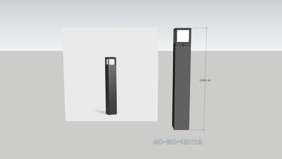 bega-garten-und-wegeleuchte-84604-84605-84606-84607 | 3D Warehouse