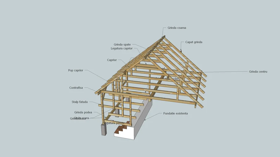 Wood Structure | 3D Warehouse