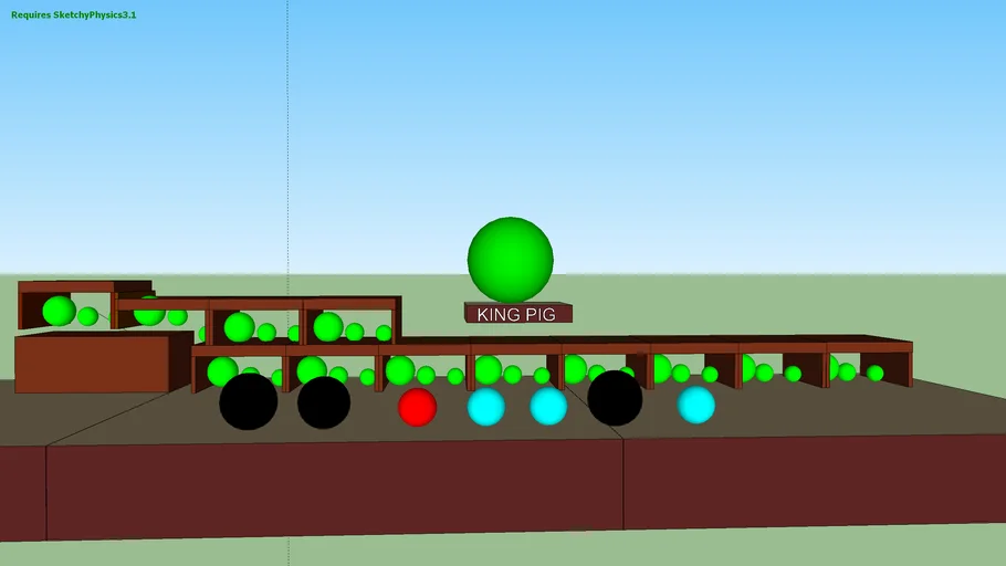 angry birds level | 3D Warehouse