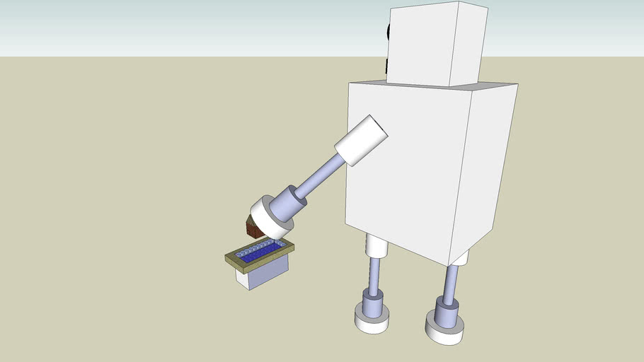 robot and house | 3D Warehouse