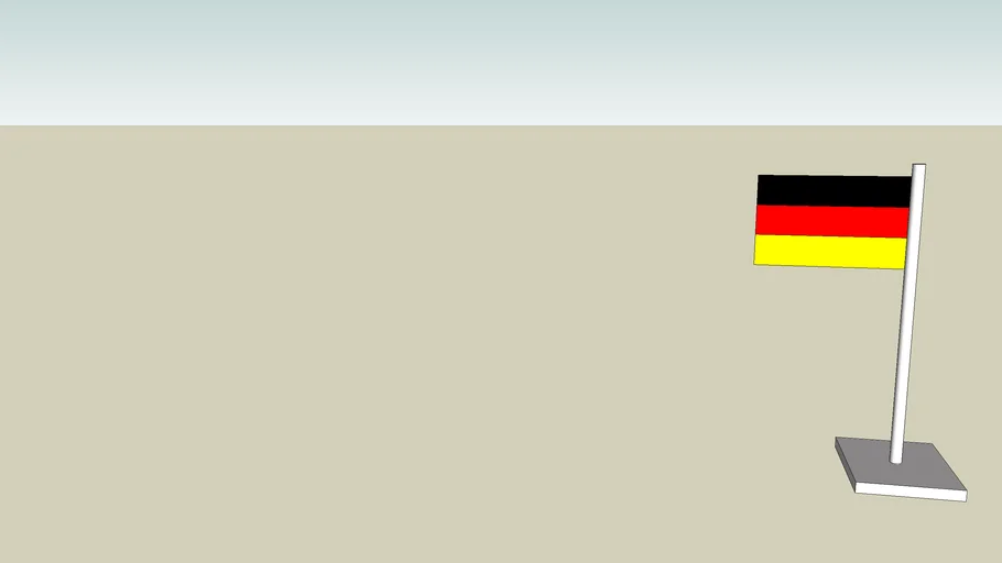 German Flag | 3D Warehouse