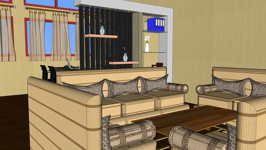 Ruang Direktur | 3D Warehouse