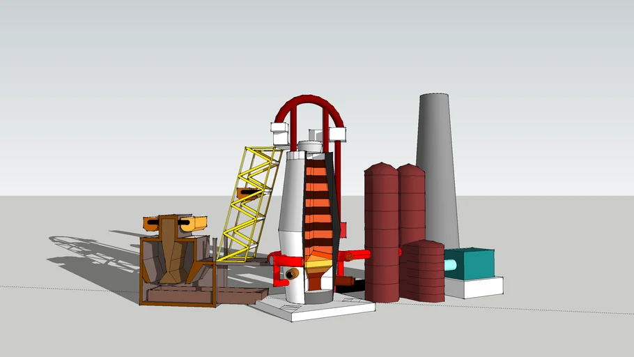 blast furnace | 3D Warehouse
