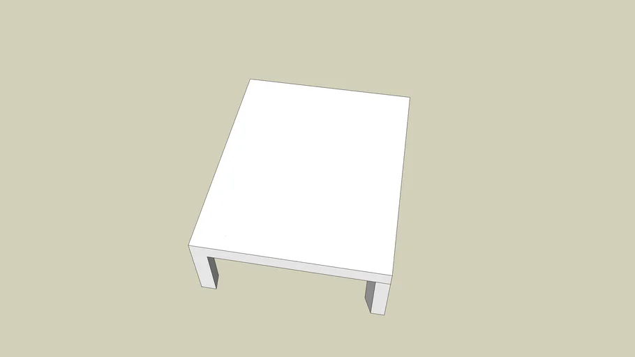table | 3D Warehouse