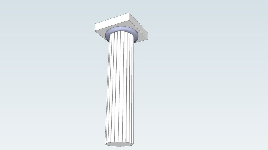 Simple doric column | 3D Warehouse