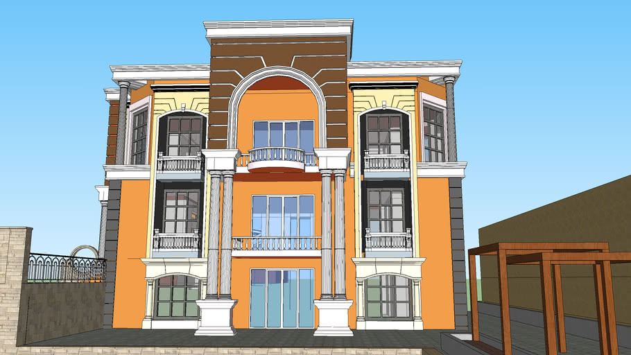 classic villa | 3D Warehouse