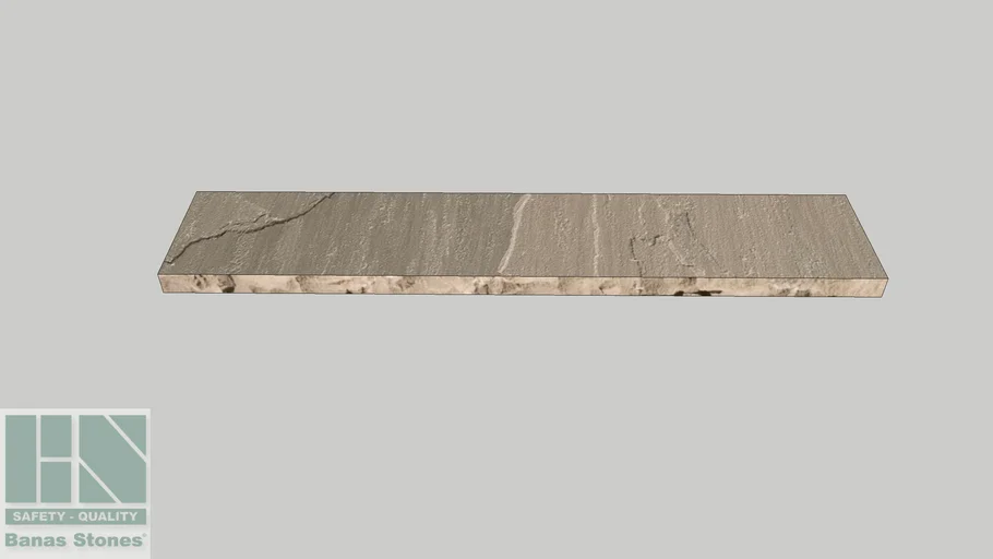 Banas Stones Premium Natural Wall Coping - 12' x 60' - Banas Lavender ...