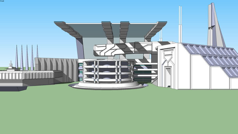 Hexiron Advanced Mining Facility | 3D Warehouse