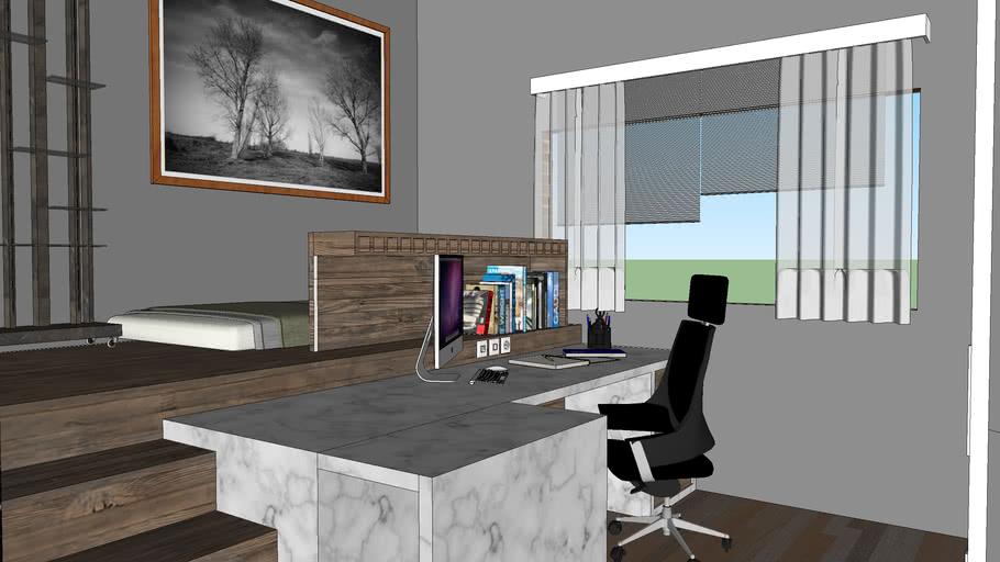 University Apartment/Bedroom | 3D Warehouse