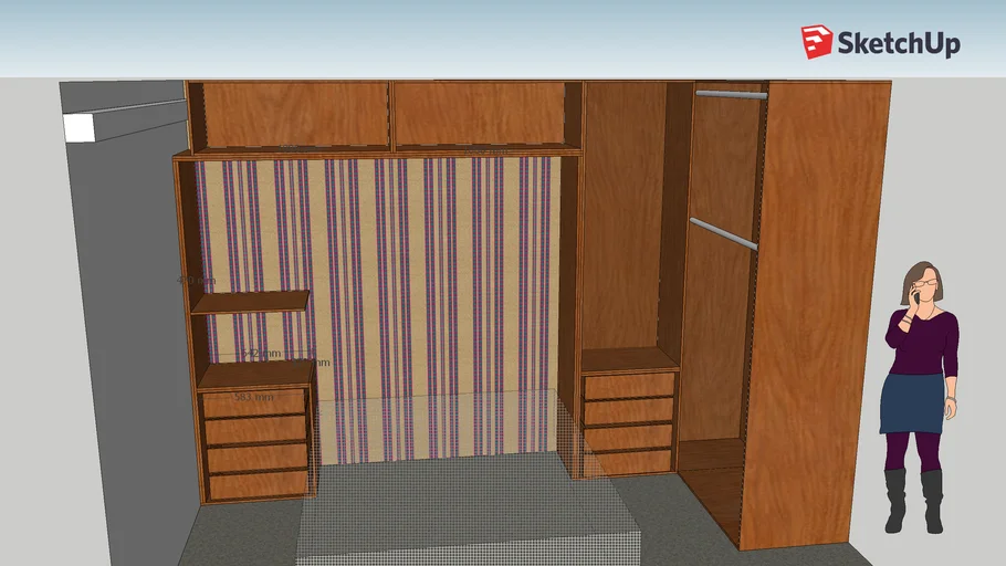 Guarda roupa | 3D Warehouse