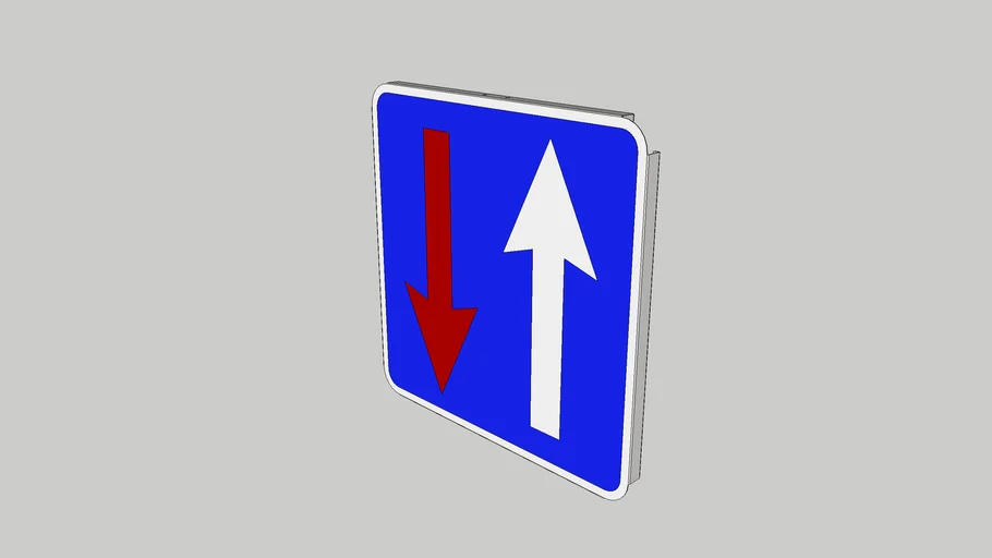 Road sign | 3D Warehouse