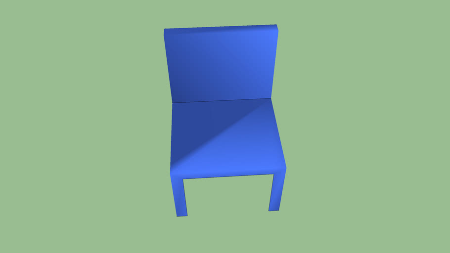 Plastic chair | 3D Warehouse