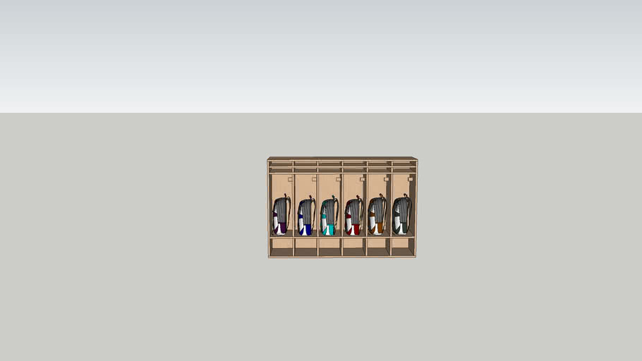 Locker escolar | 3D Warehouse