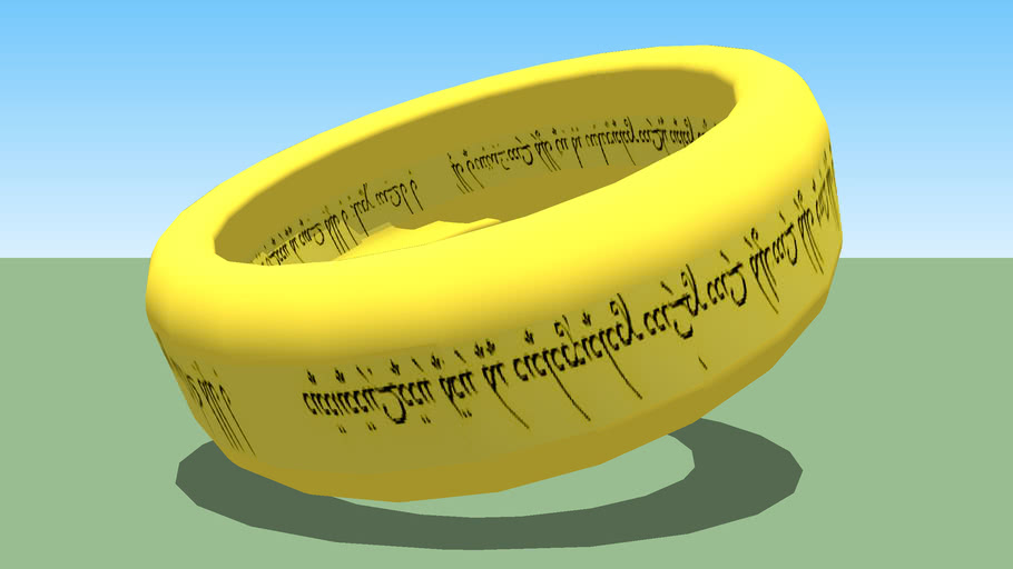 Anillo del poder v.1 | 3D Warehouse