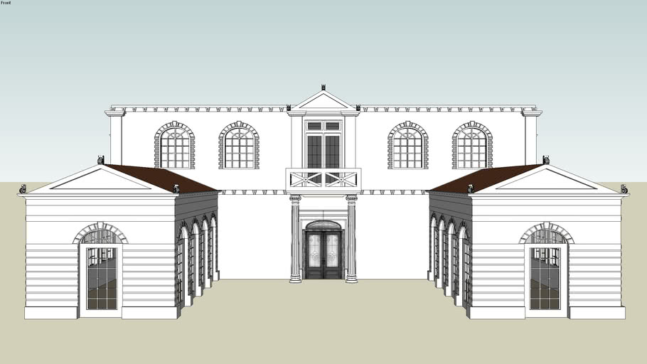 Greek classical mansion | 3D Warehouse
