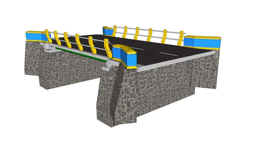 Jembatan Small Brigde | 3D Warehouse