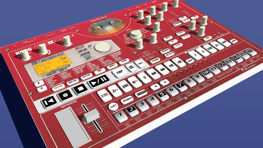 KORG Electribe ESX-1 | 3D Warehouse