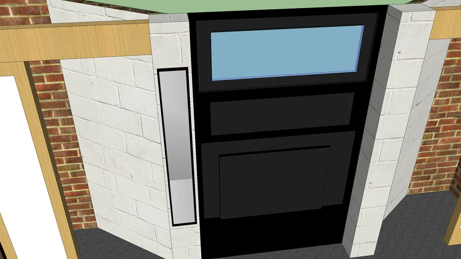 Brock University Decew Residence Traditional Double Room | 3D Warehouse