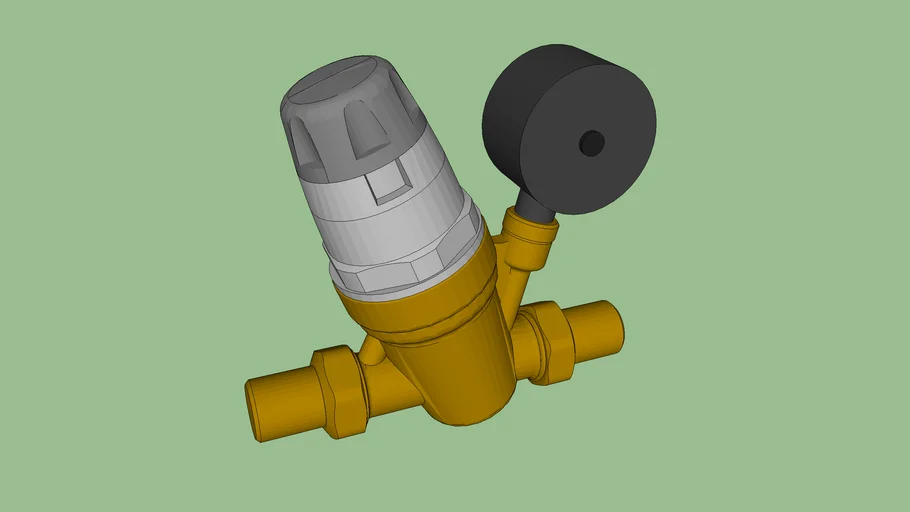 535050 Pressure reducing valve with self-contained replaceable ...