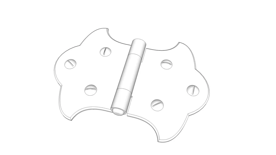 Decorative Hinge | 3D Warehouse