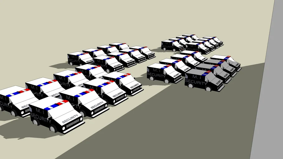 security trucks | 3D Warehouse