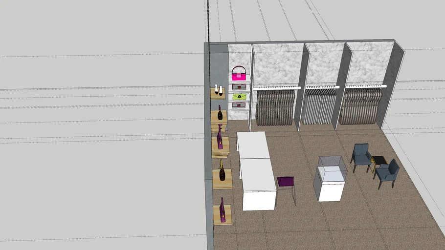 Chanel Boutique (Module 7) Completed | 3D Warehouse