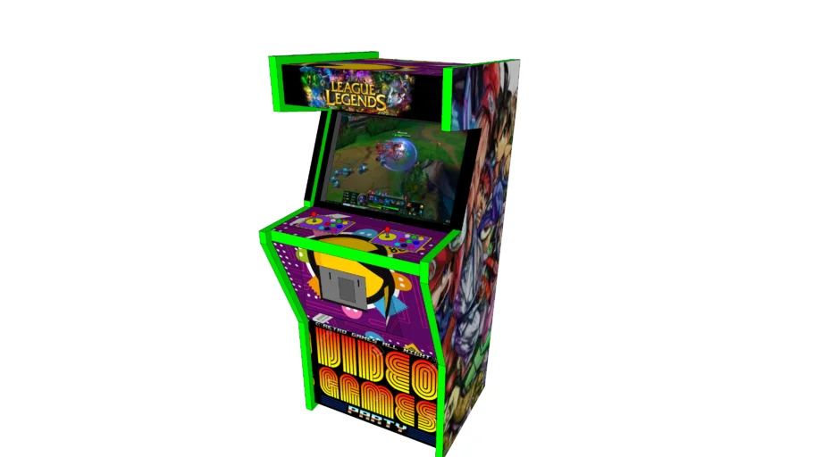 Arcade Machine | 3D Warehouse