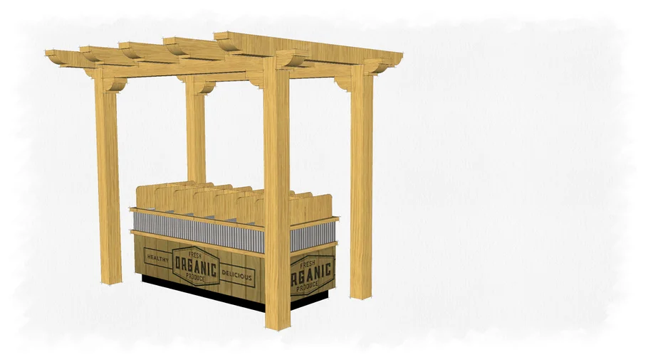 Supermarket Vegetable Display | 3D Warehouse