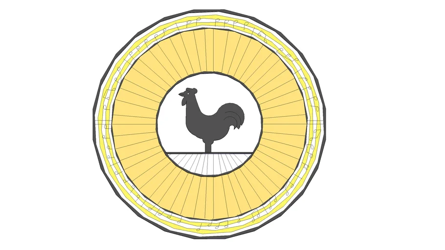 musical rooster | 3D Warehouse