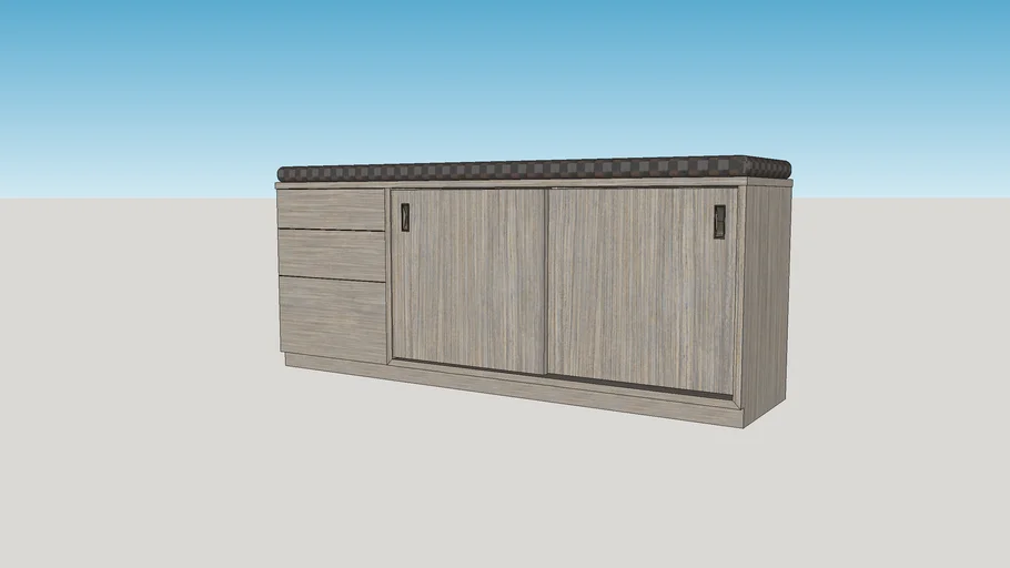 cabinet with slides | 3D Warehouse