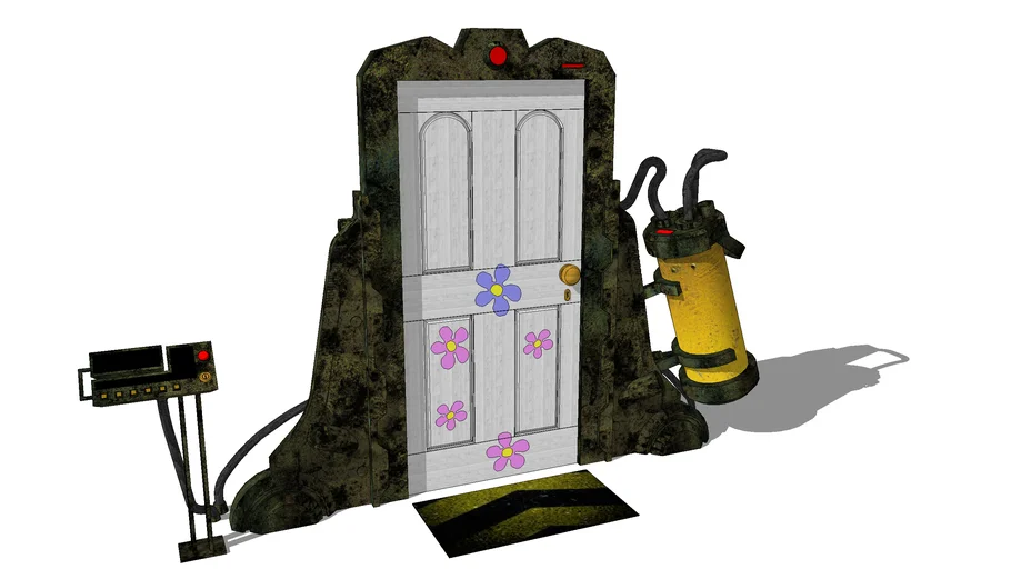 Boo's door | 3D Warehouse