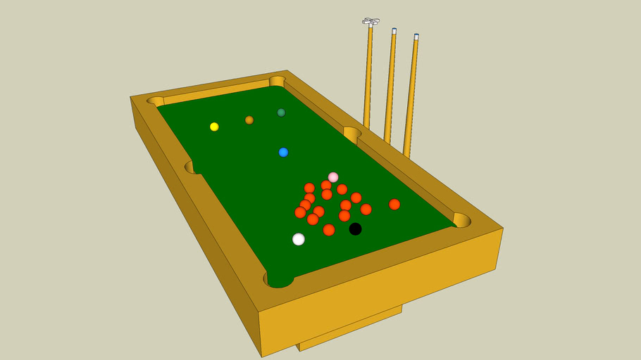 snooker table | 3D Warehouse