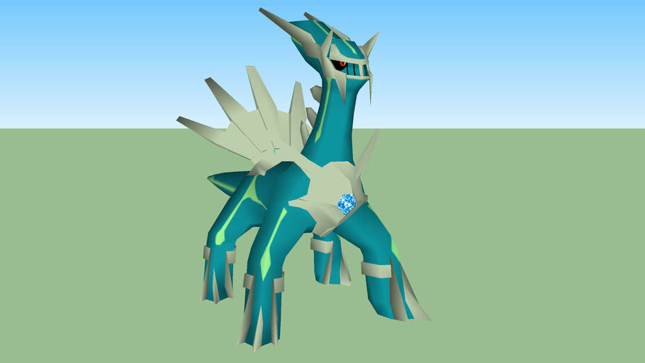 Shiny Dialga | 3D Warehouse