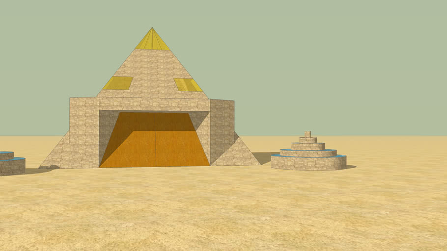 Pyramid of water | 3D Warehouse