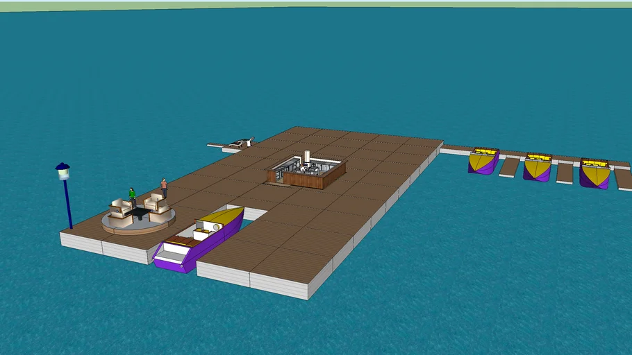 Floating Dock | 3D Warehouse