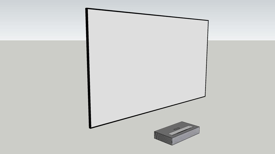 LG CineBeam HU85LA UST Projector | 3D Warehouse