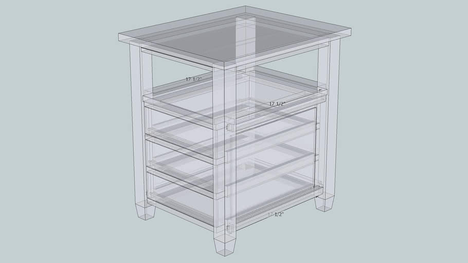 Map Side Table | 3D Warehouse