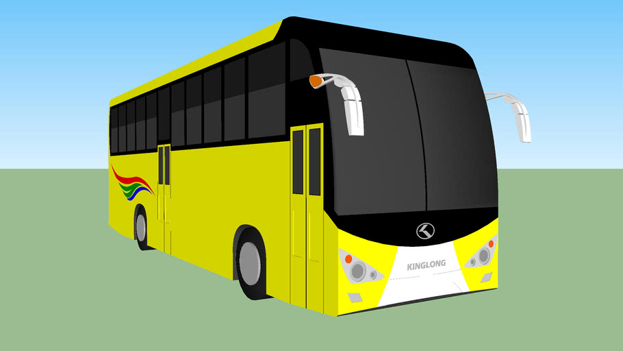 Bachelor Express King Long XMQ6110Y | 3D Warehouse