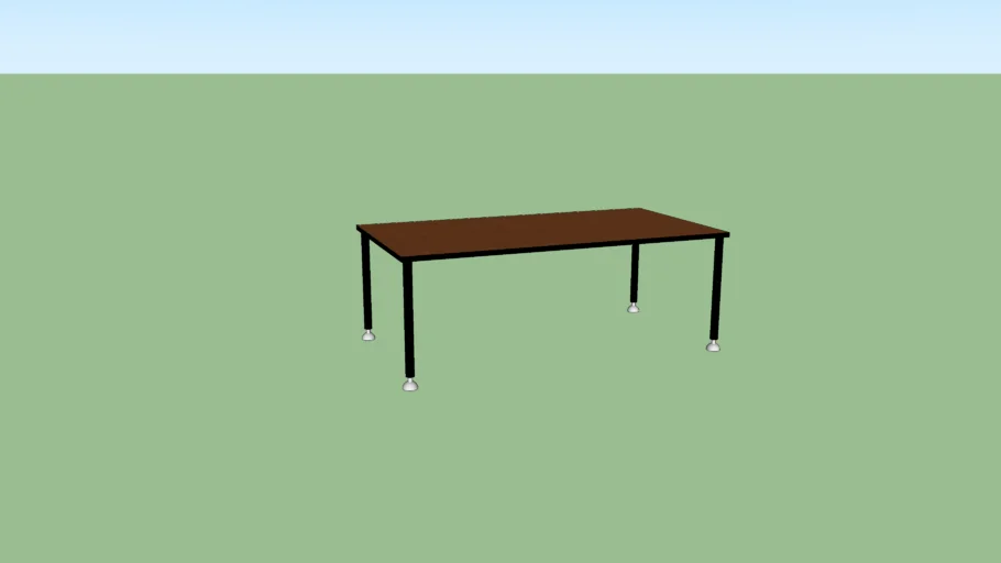 School Table | 3D Warehouse