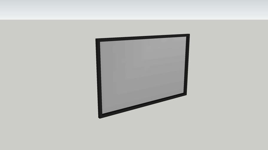 Golden Rectangle Mirror | 3D Warehouse